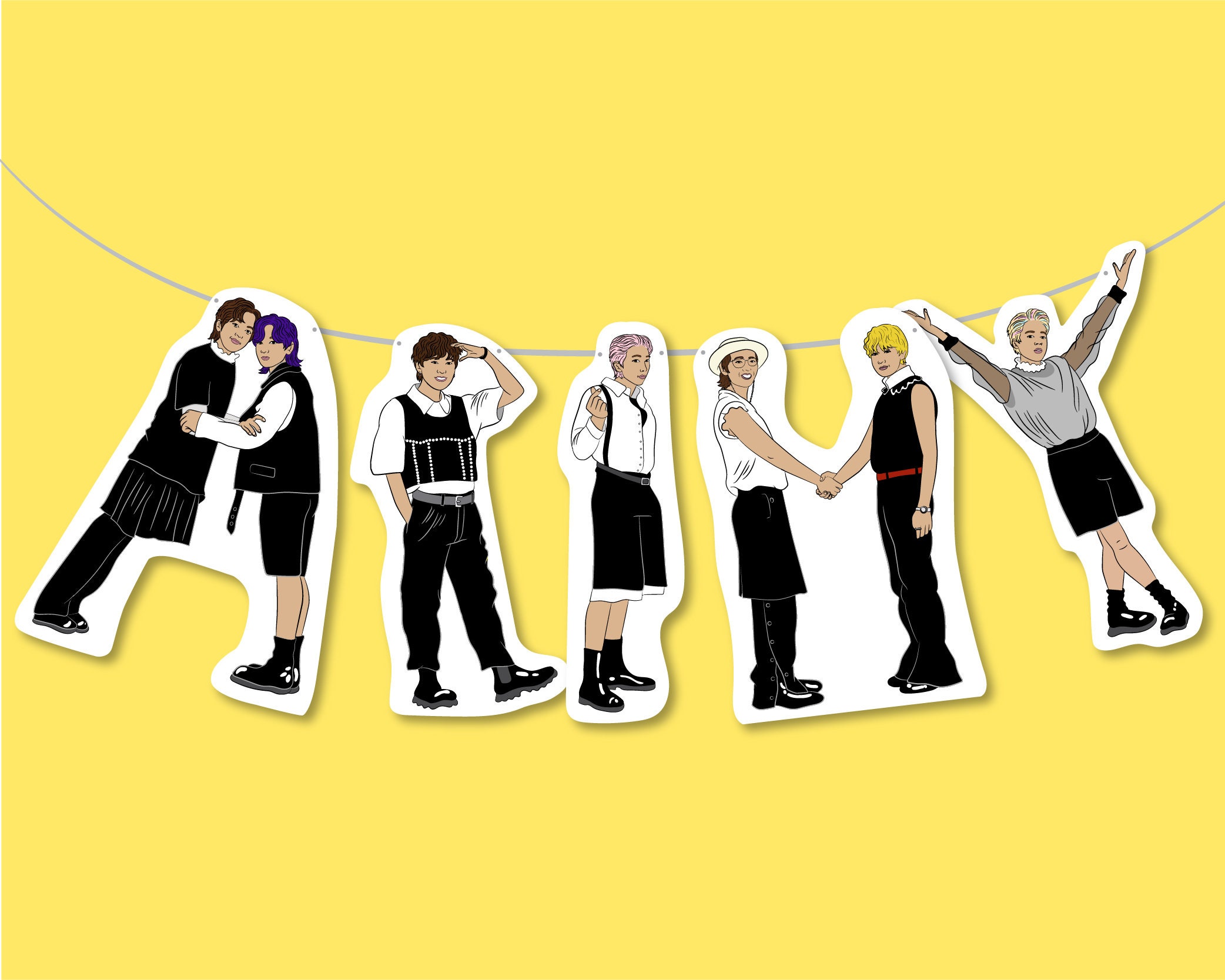 BTS Army Banner BTS Butter Banner BTS Party Decorations | Etsy