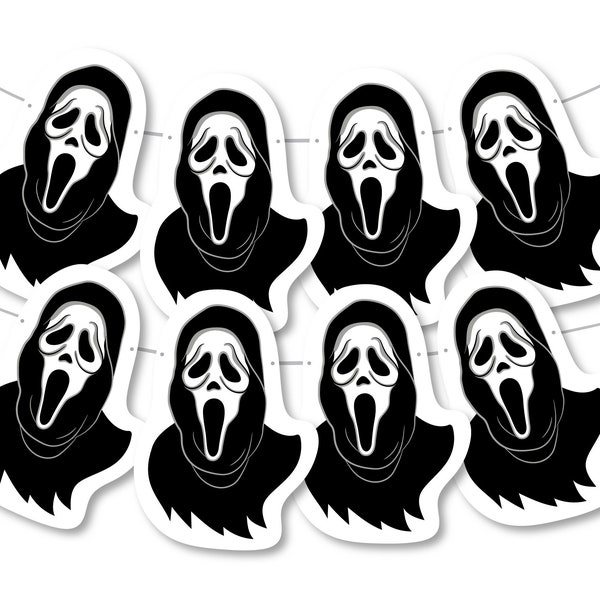 Ghostface Party Invitations - Etsy UK