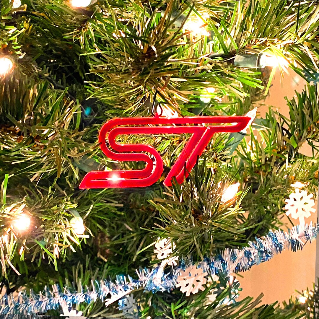 Ford ST (focus, Fiesta) Christmas Tree Ornament (limited Time) - Etsy