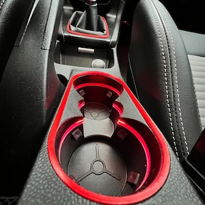 Ford Fiesta ST Cup Holder Bezel Color Stylized Direct Replacement Part ...