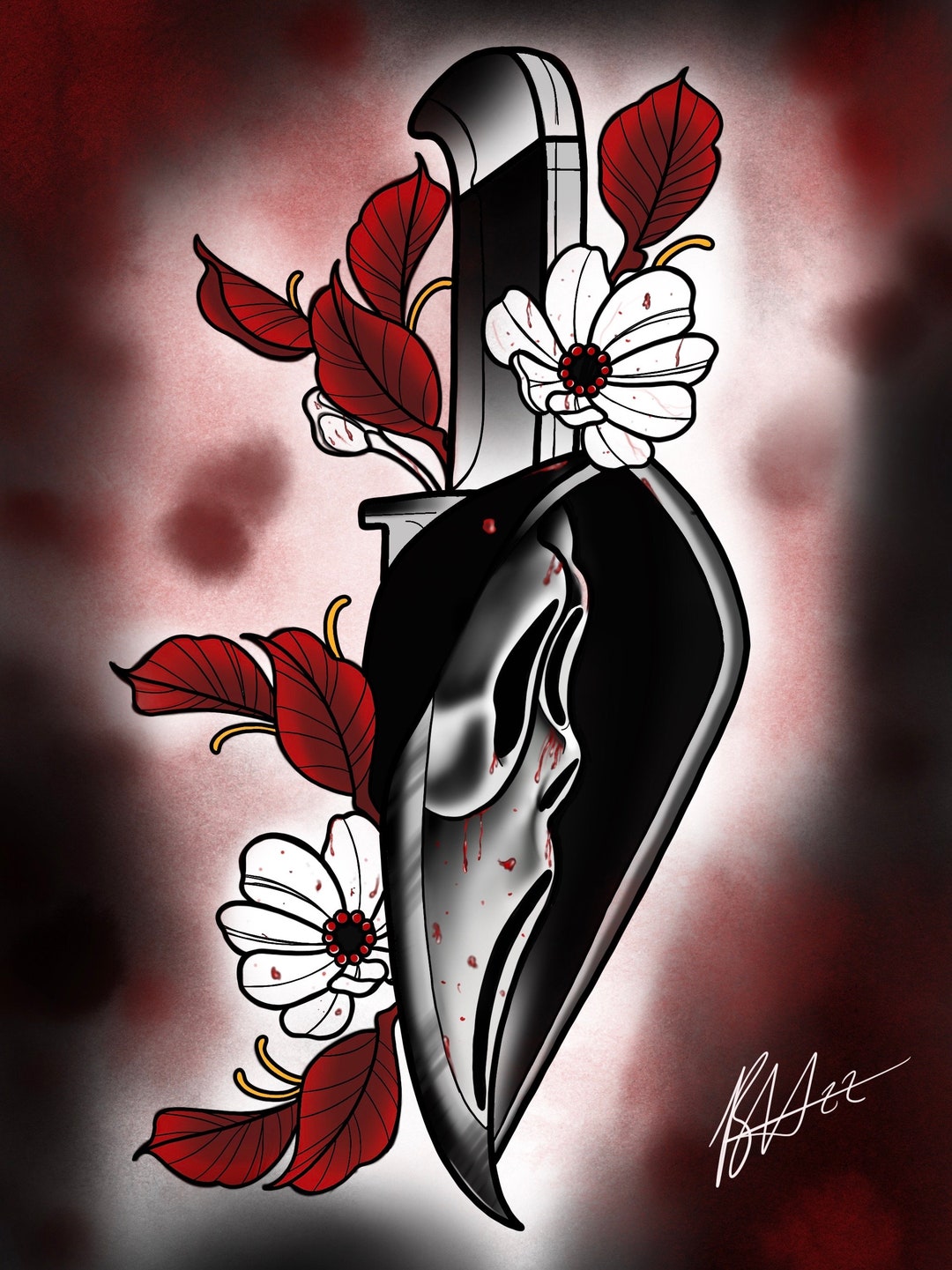 Ghostface Knife Morph!! :) - Etsy