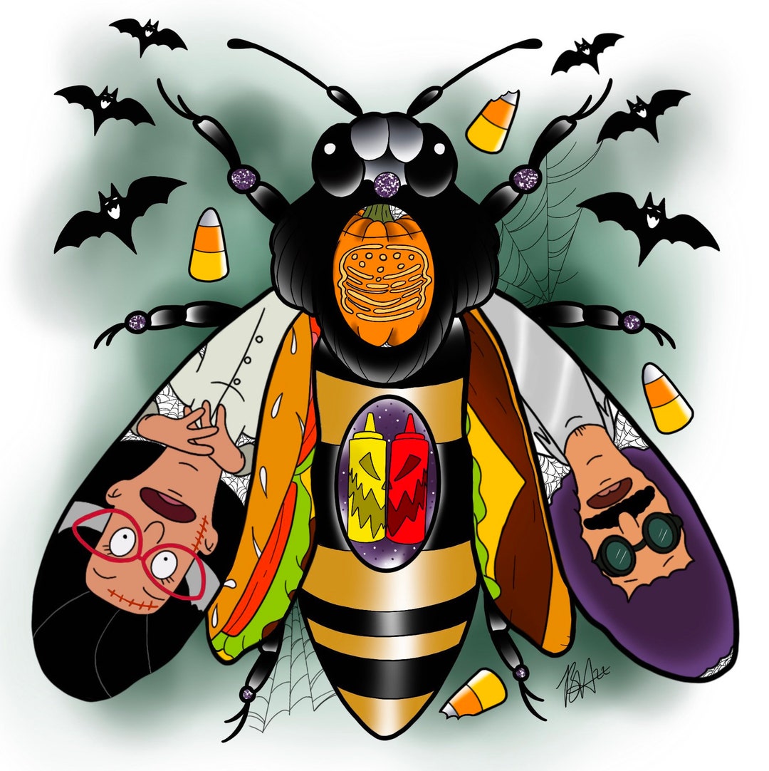 Bob’s Burgers • Bee Mashup!! - Etsy