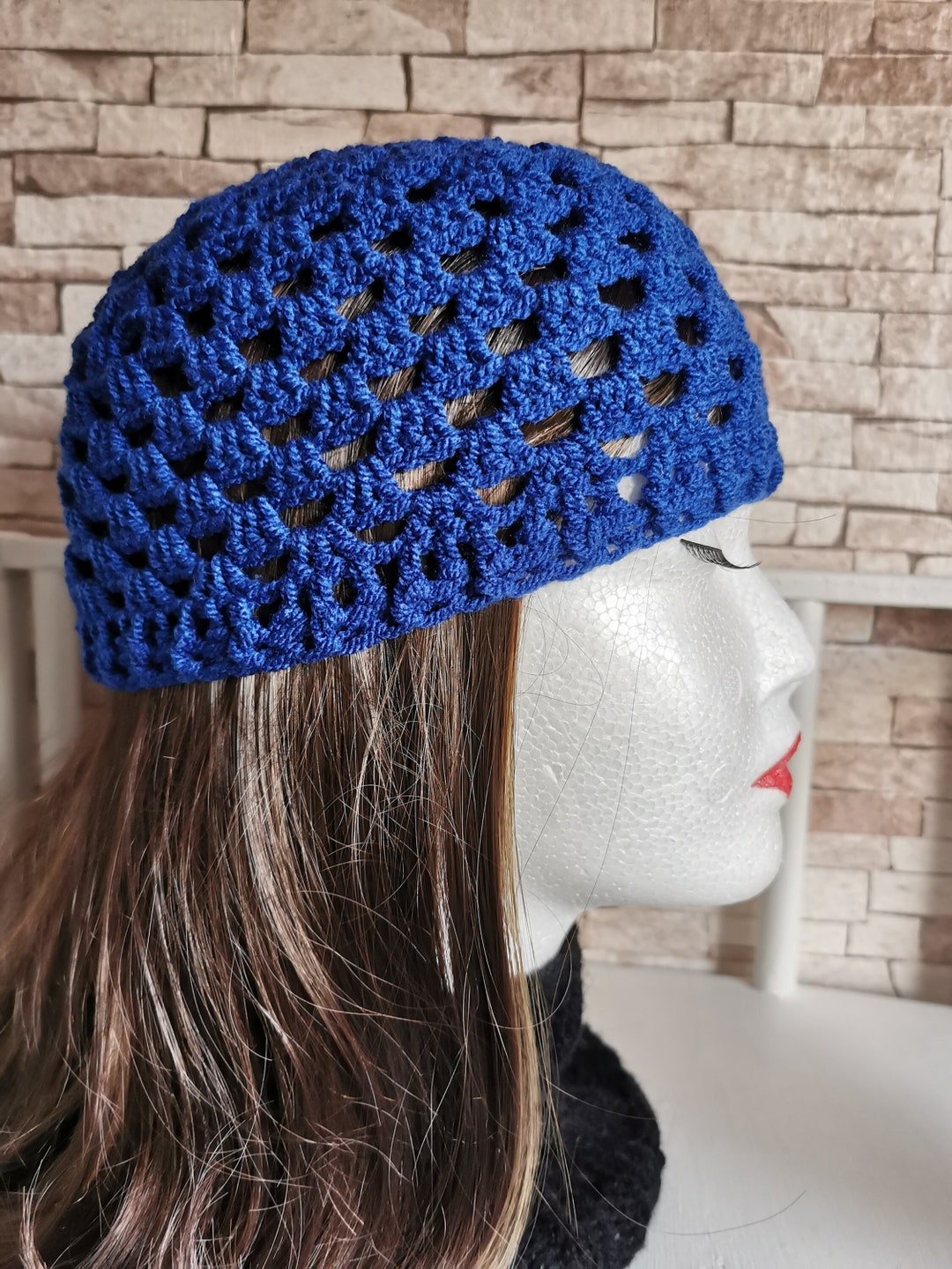 Crocheted Autumn Spring Hat, Men, Hats Color Selection, Autumn Spring ...