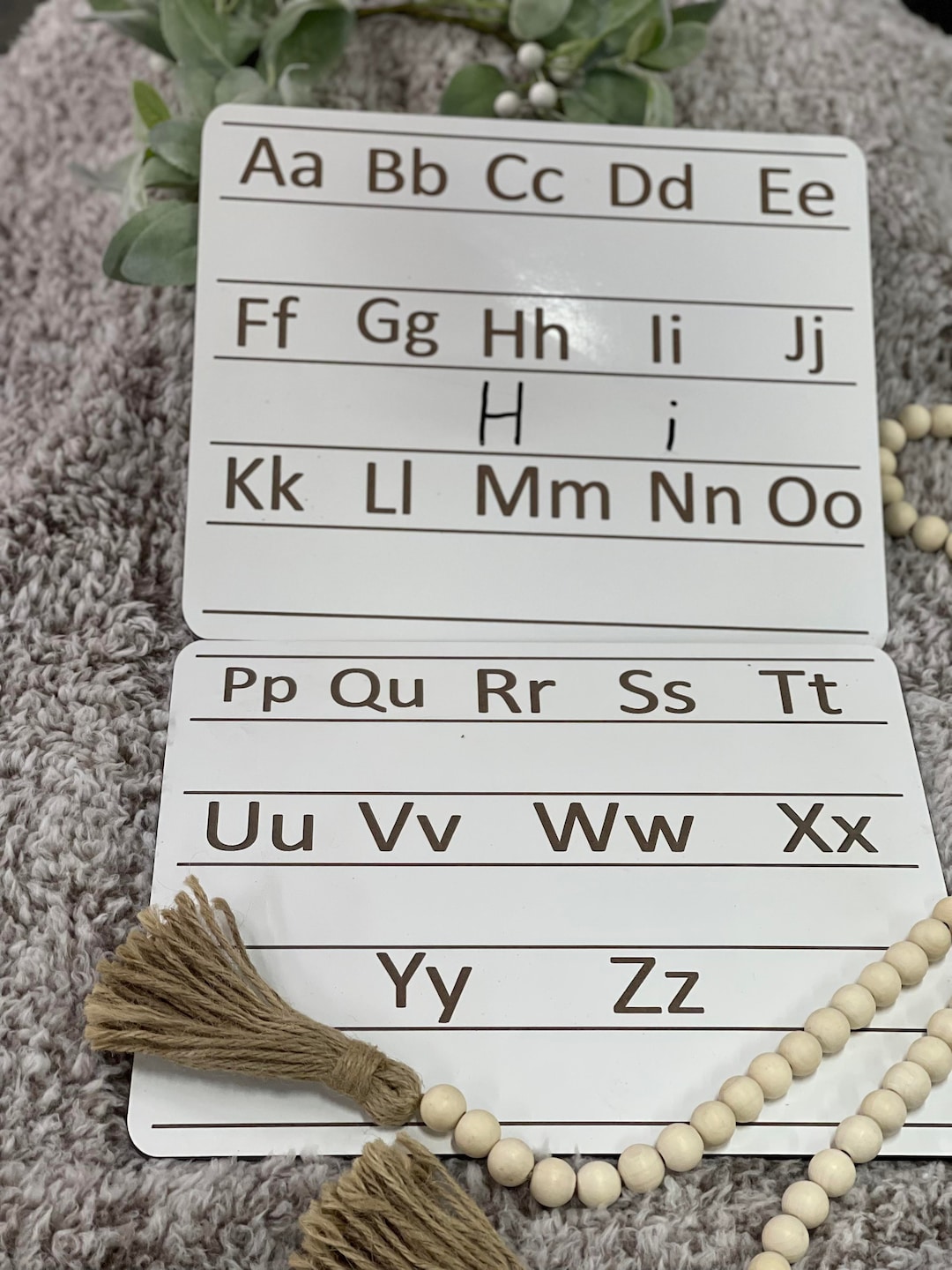 ABC Practice White Boards - Etsy