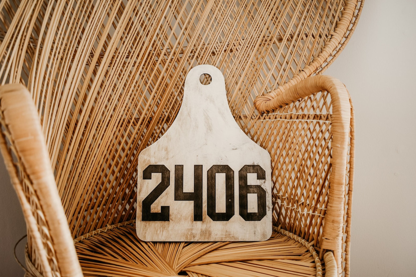 Farmhouse Decor Cow Tag Wall Decor Cow Ear Tag Decor Laser - Etsy