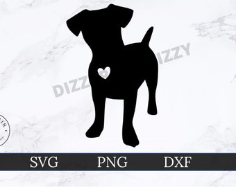 Jack Russell Outline | Etsy