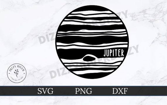 Jupiter SVG DXF PNG Cricut Cut File Silhouette Cut | Etsy