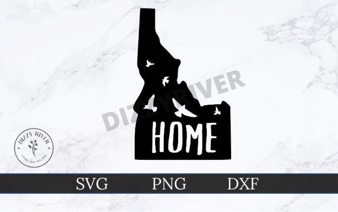 Idaho State SVG | DXF | PNG | Cricut Cut File | Silhouette Cut File ...