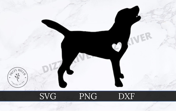 Labrador Retriever Outline SVG DXF PNG Cricut Cut File - Etsy Ireland