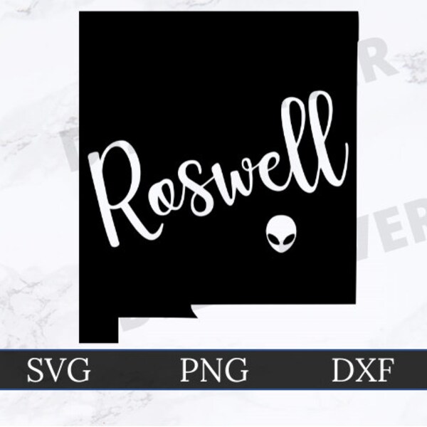 Roswell Svg - Etsy