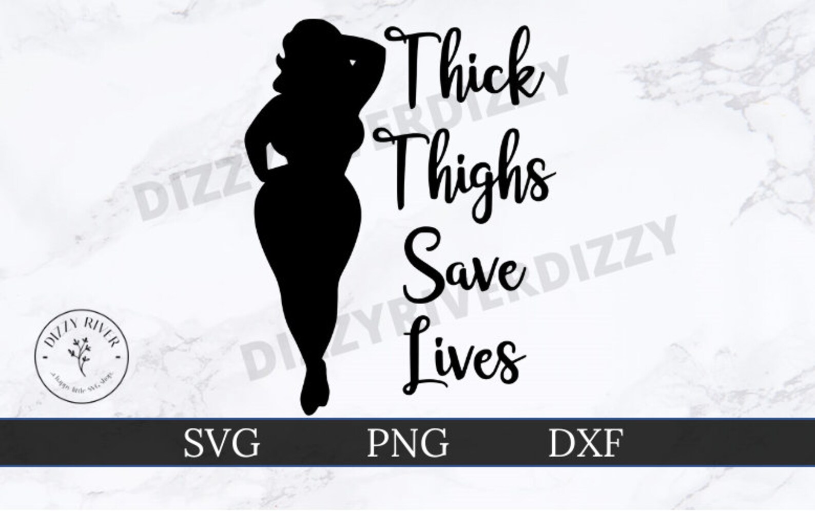 Thick Thighs Save Lives SVG DXF PNG Cricut Cut File | Etsy
