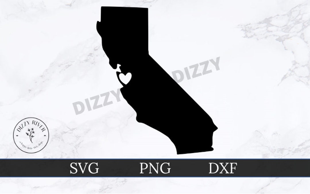 San Francisco California State SVG | DXF | Png | Cricut Cut File ...