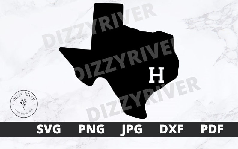 Houston Texas State SVG DXF PNG Cricut Silhouette - Etsy