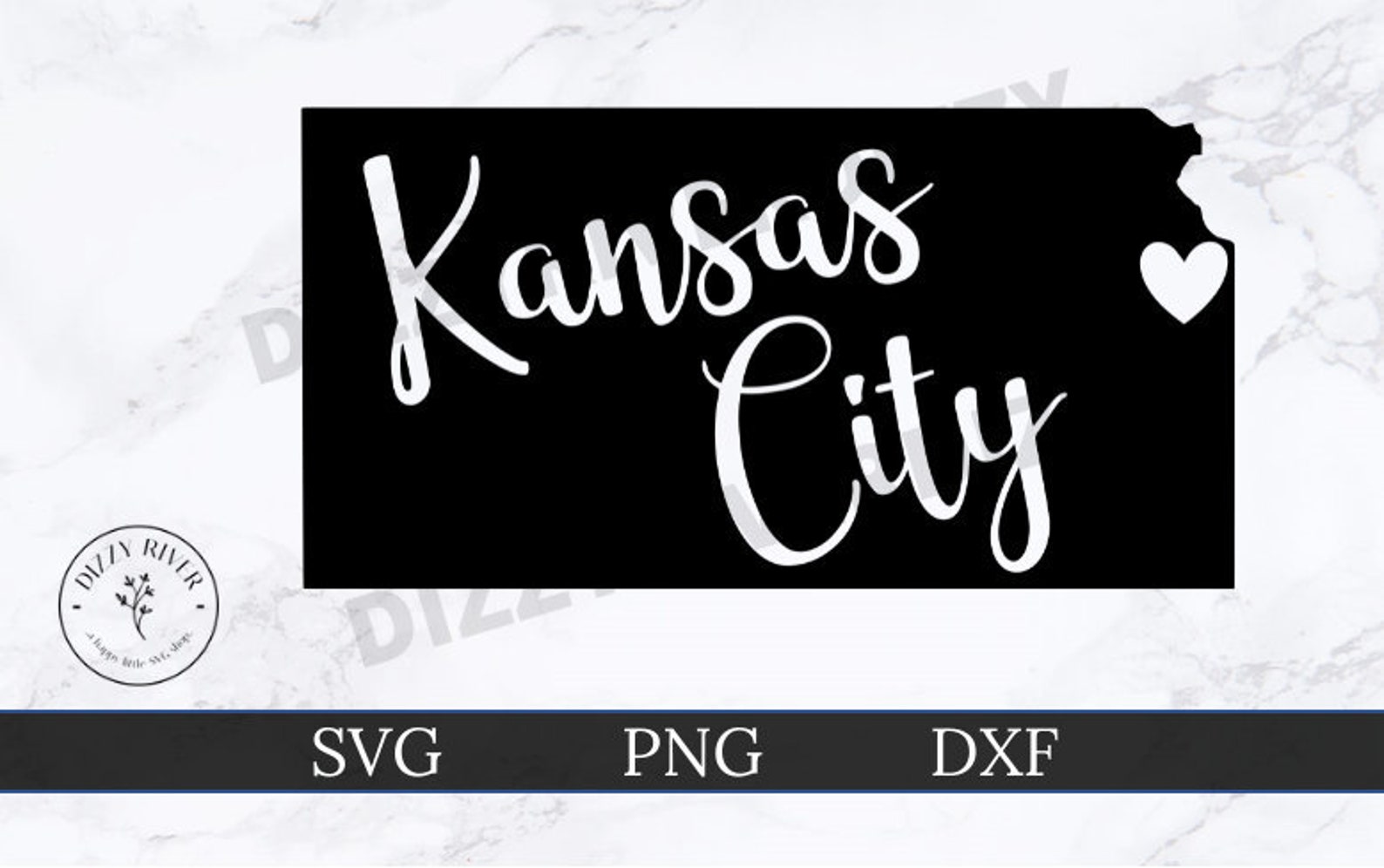 Kansas City Kansas SVG DXF PNG Cricut Cut File - Etsy