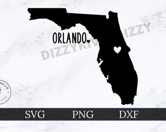 Orlando Florida Svg - Etsy