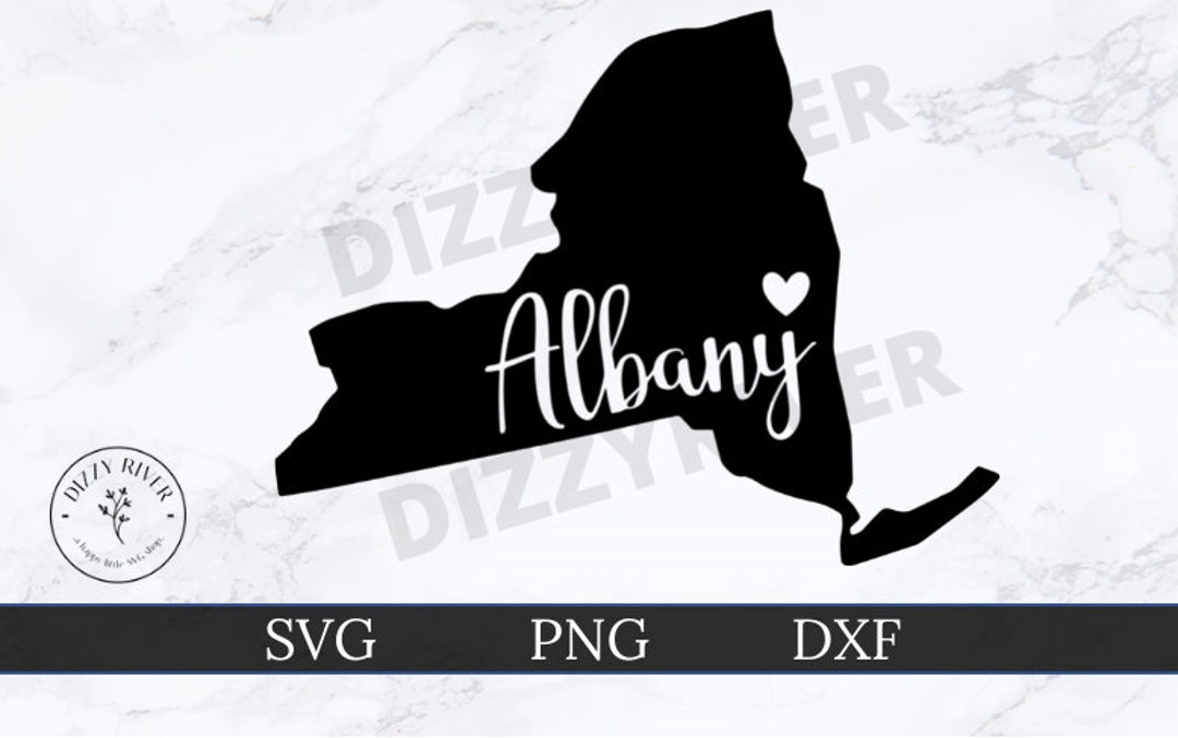 Albany New York SVG | DXF | PNG | Cricut Cut File | Silhouette Cut File ...
