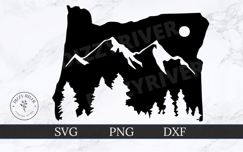 Oregon State SVG | DXF | PNG | Cricut Cut File | Silhouette | Glowforge ...