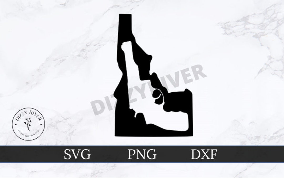 Idaho State SVG | DXF | PNG | Cricut Cut File | Silhouette Cut File ...
