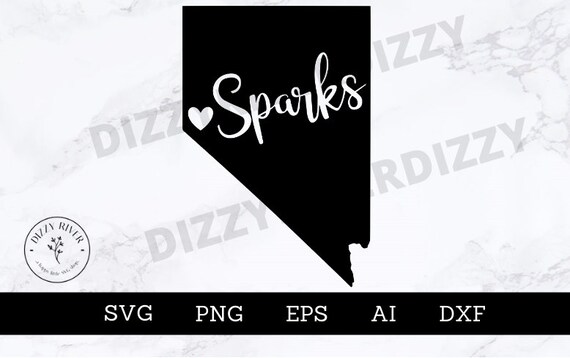 Sparks Nevada SVG DXF PNG Eps Ai Cricut Cut File | Etsy