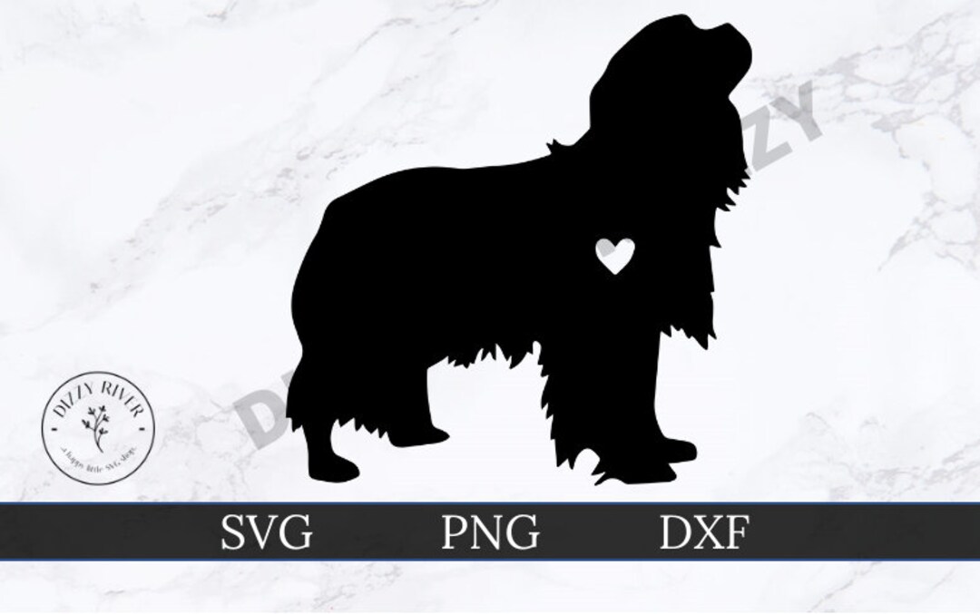 Cavalier King Charles Spaniel SVG | DXF | PNG | Cricut Cut File ...