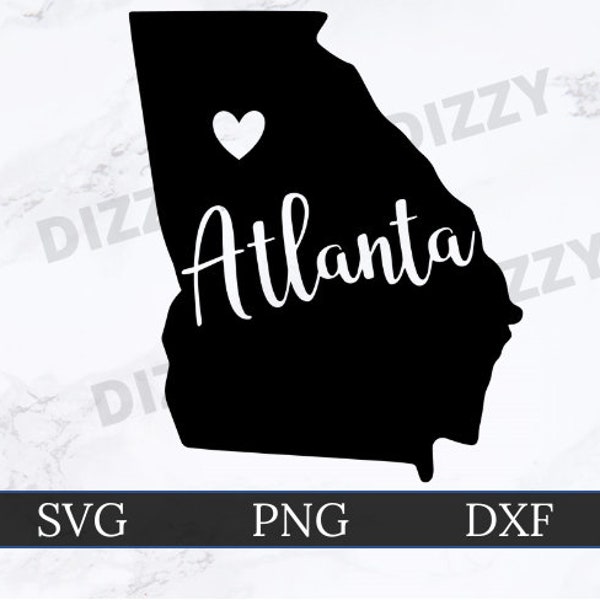 Georgia Svg Cricut File - Etsy
