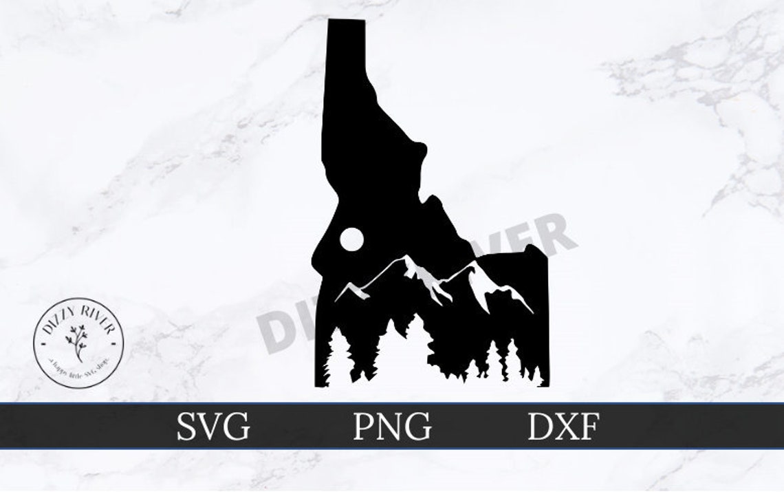 Idaho State SVG | DXF | PNG | Cricut Cut File | Silhouette Cut File ...