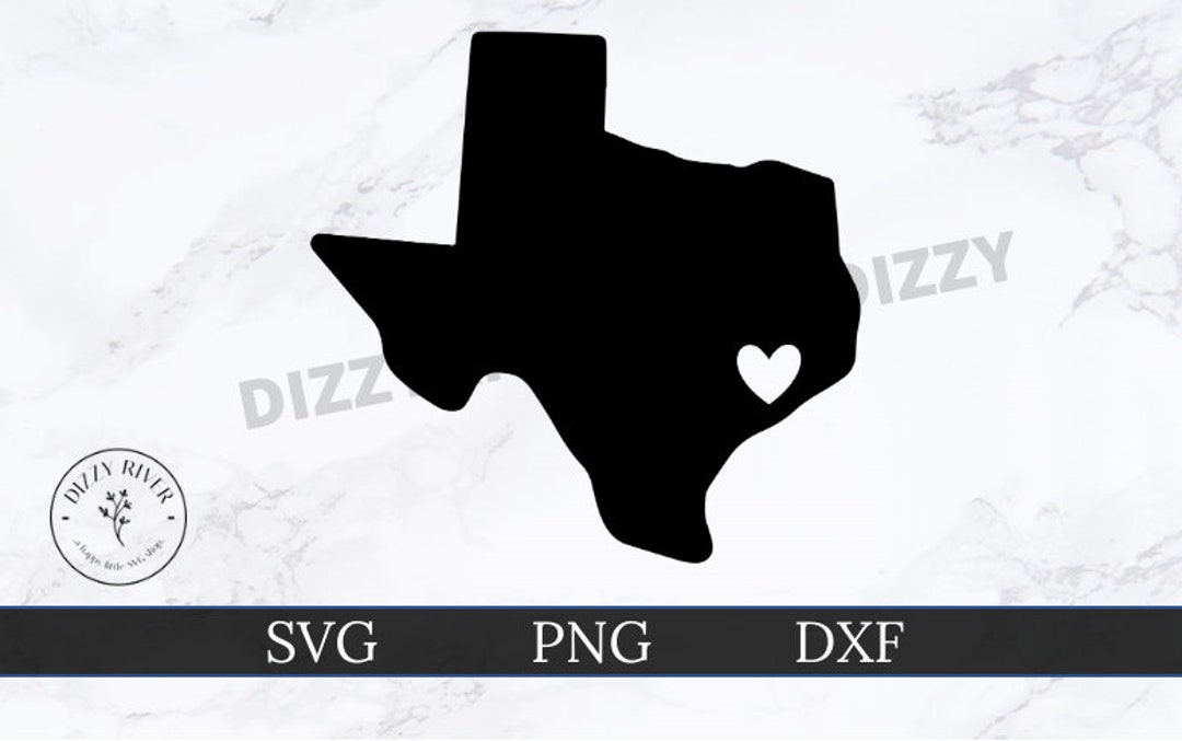 Houston Texas State SVG | DXF | PNG | Cricut Cut File | Silhouette Cut ...
