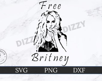 Britney Spears Silhouette - Etsy