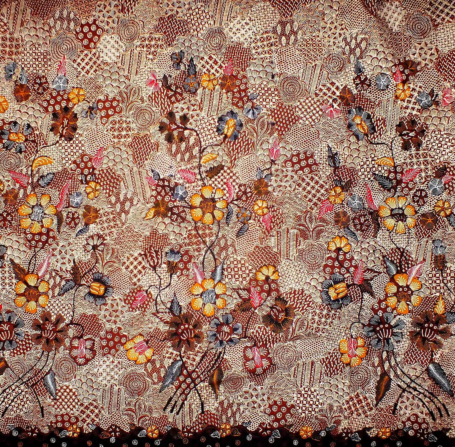 Hand Drawn Indonesian Batik, Made in Indonesia, Full Batik Tulis Madura ...