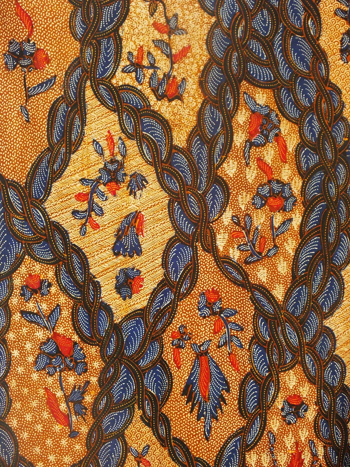 Hand-drawn Indonesian Batik Made in Indonesia, Full Batik Tulis Madura ...