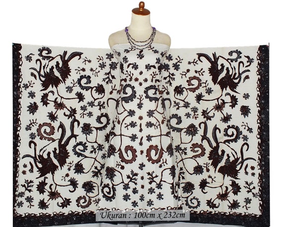 Hand Drawn Indonesian Batik Made in Indonesia Full Batik - Etsy