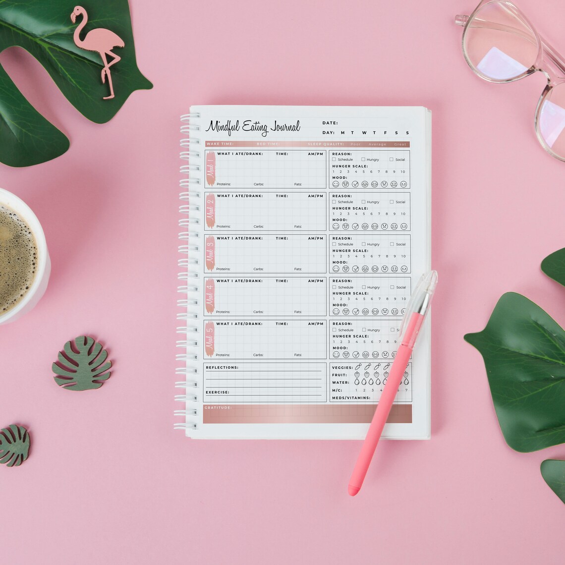 Weight Loss Journal Food Diary Weight Loss Planner Diet - Etsy