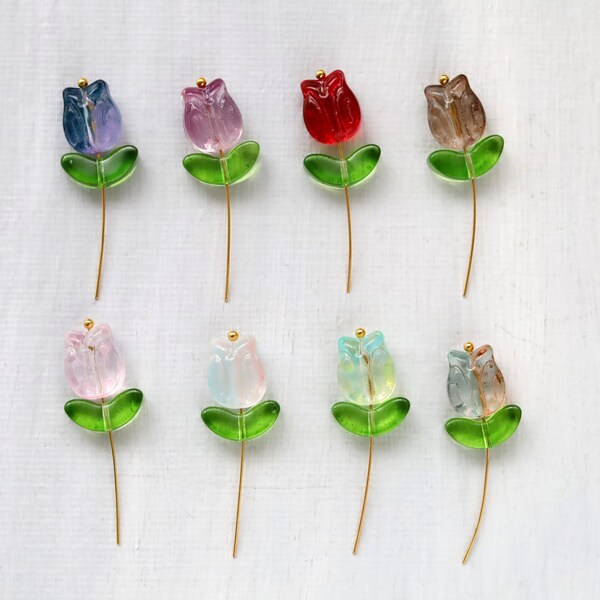 Lampwork Bear Cow Glass Beads Animal Bead Glaze Bead Charm Bracelet DIY ...