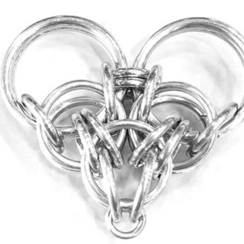 Pacemaker Chainmail Heart Tutorial - Etsy