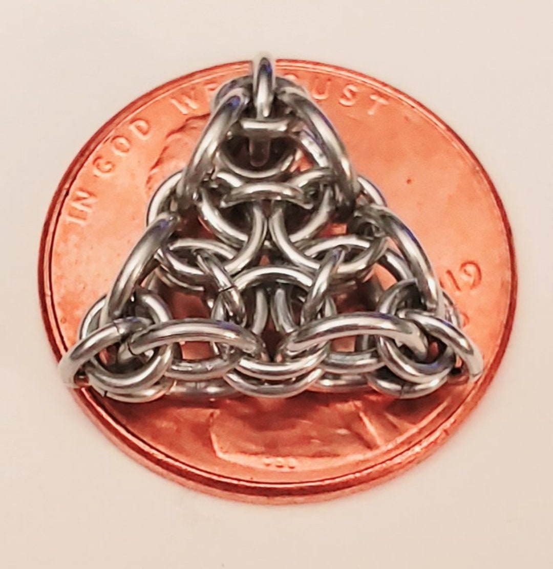 Chainmail Triangle Unit Tutorial - Two Sizes - Etsy