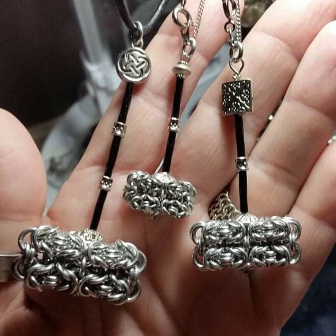 Chainmail Mjolnir Tutorial Thor's Hammer - Etsy