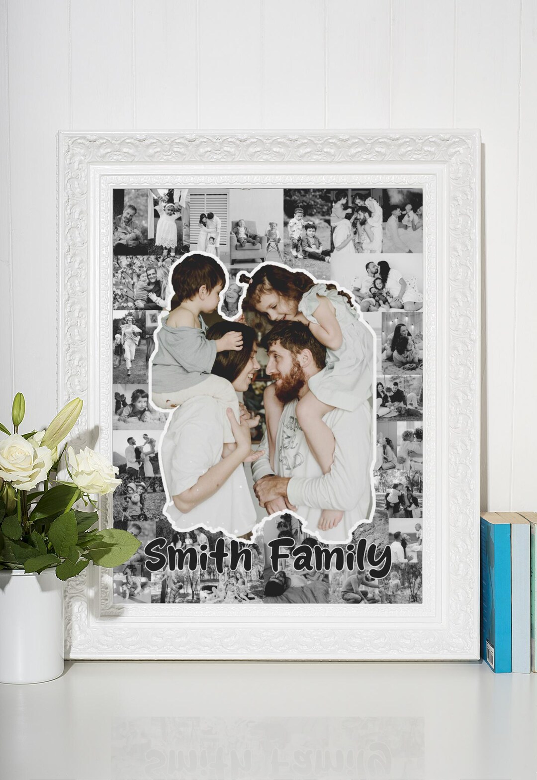 Personalized Family Name Sign, Family Keepsake, Wall Art Family ...