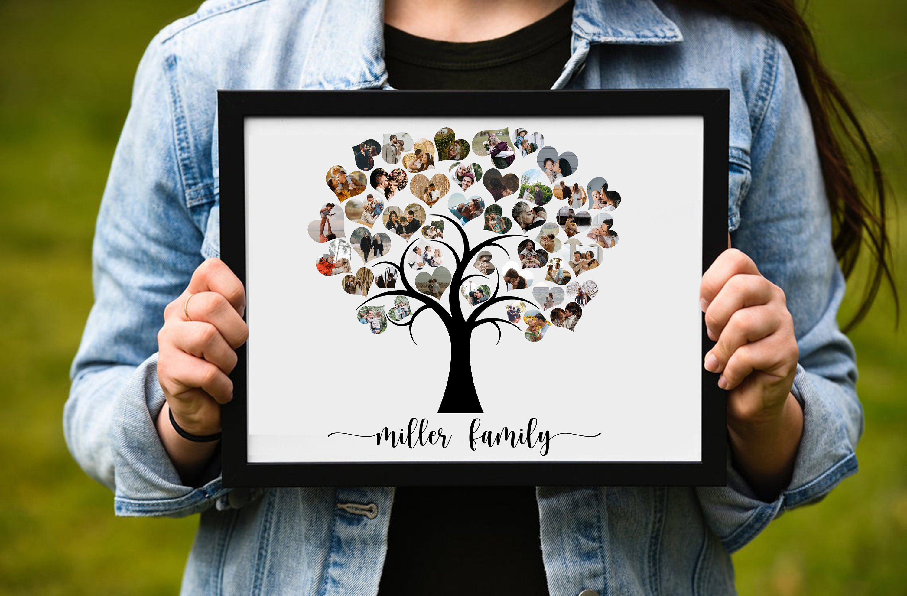 Personalized Family Name Print Custom Family Keepsake Unique | Etsy
