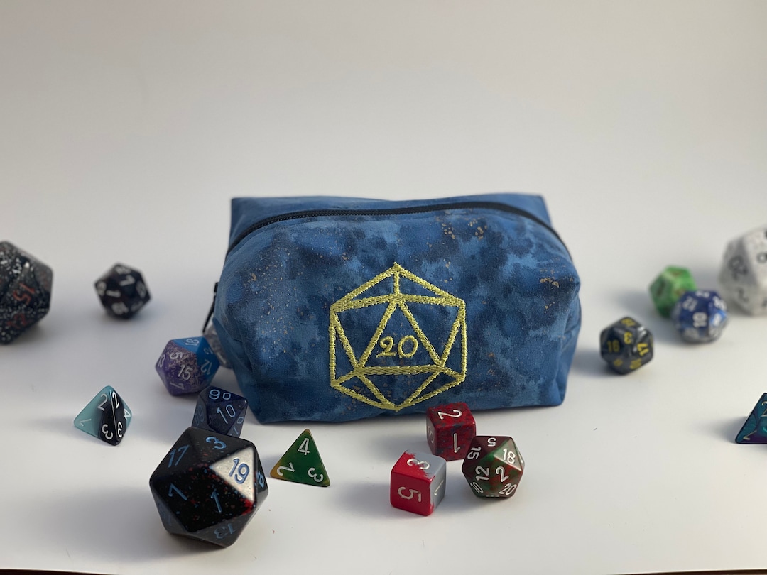 Dice Bag, D and D Bag, Dungeons and Dragons, Bag of Holding, Small ...