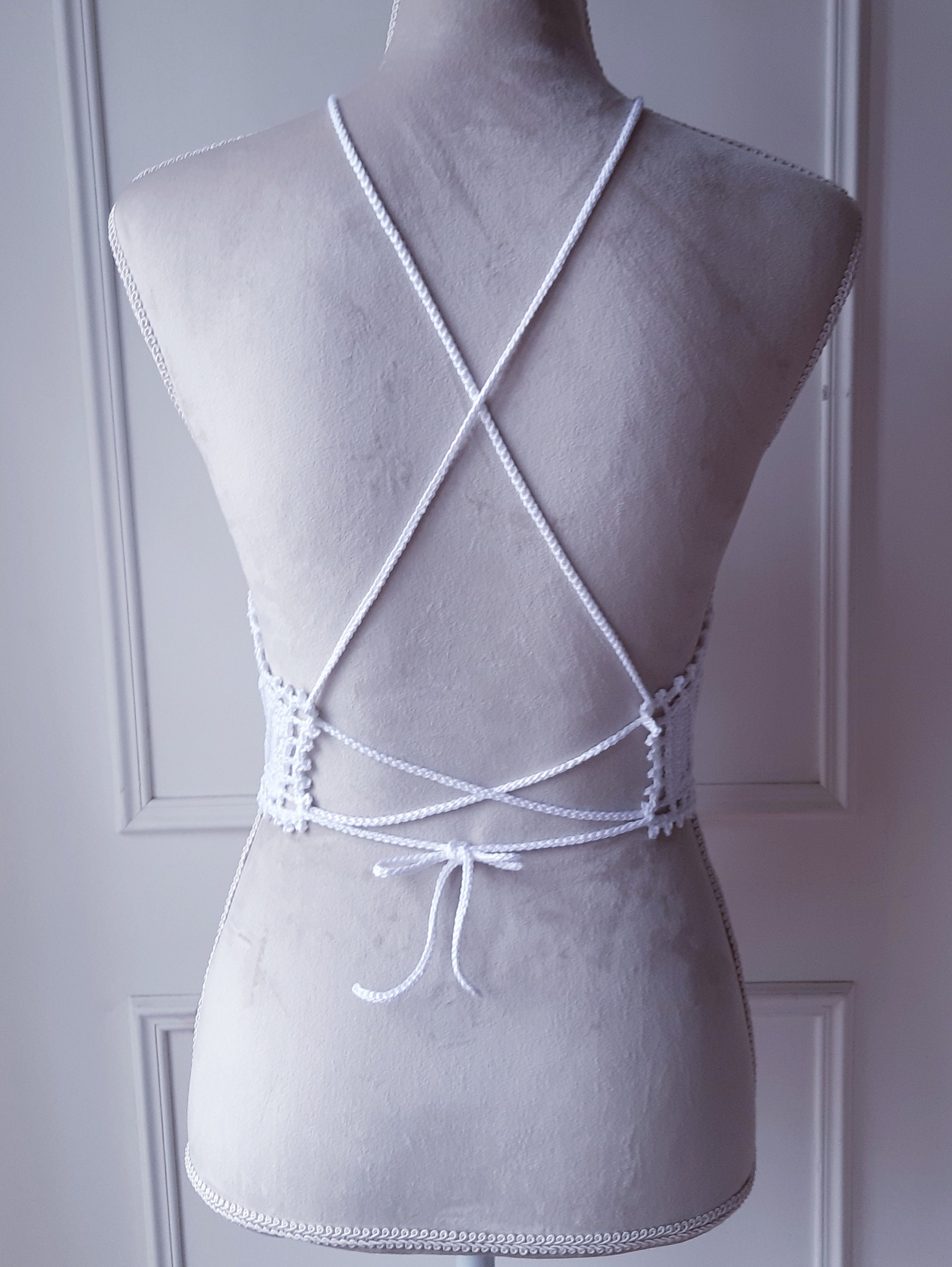 Handmade Crochet Top, Open Back Crochet Top, Small Size Top, 14 Colors ...