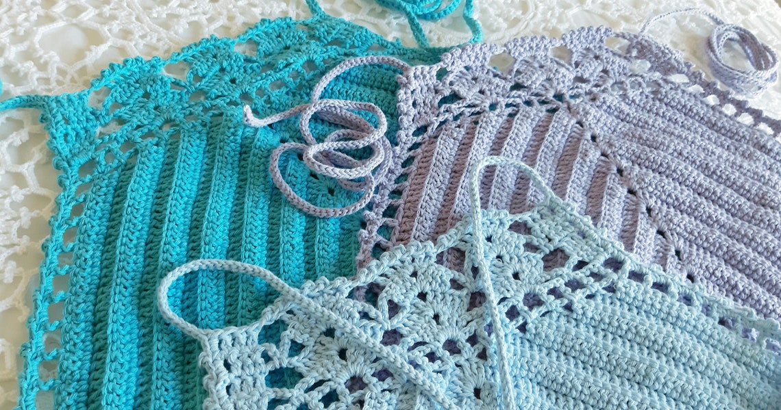 Handmade Crochet Cropped Top Open Back Crochet Top Small | Etsy