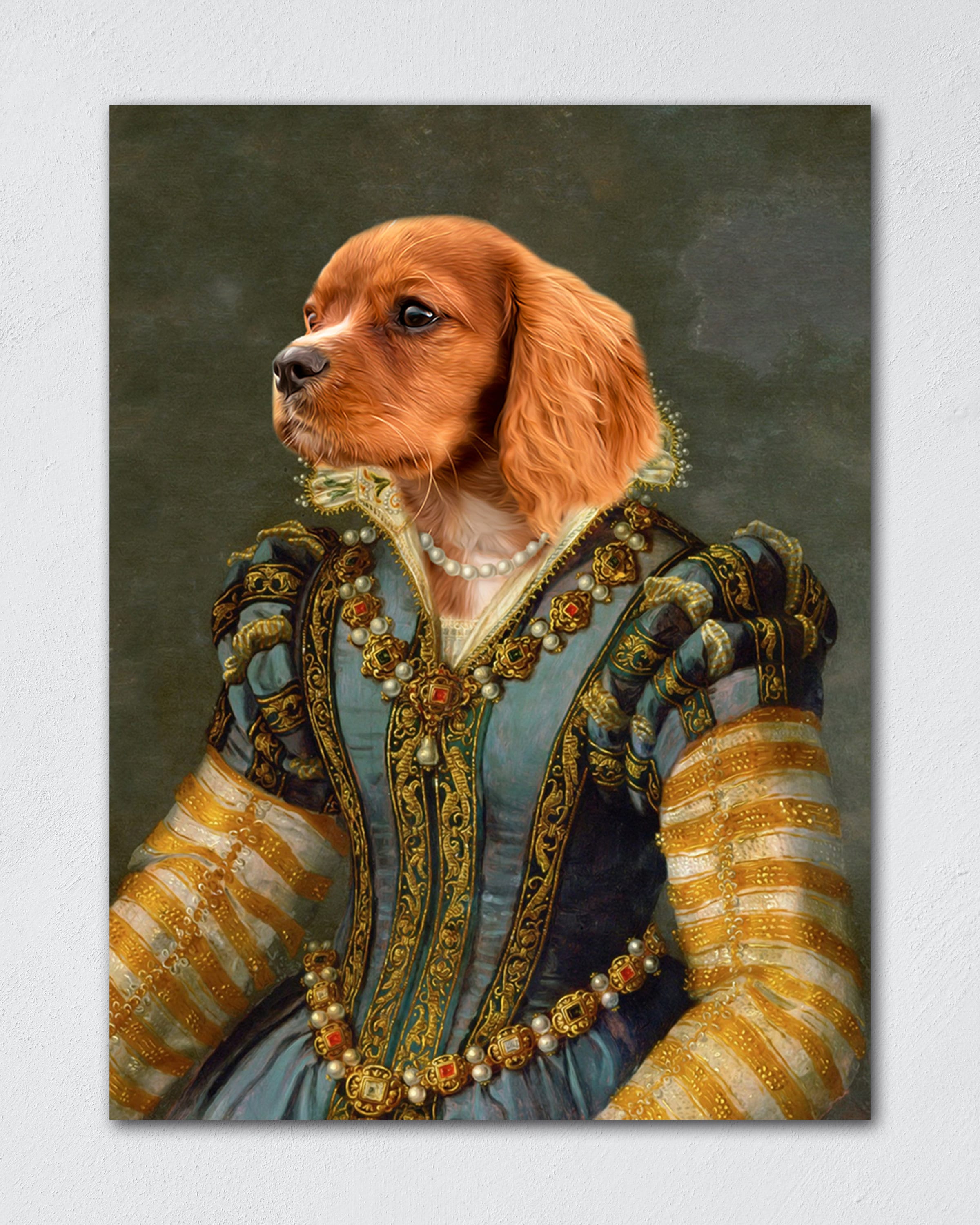 Custom Pet Portrait Custom Dog Art From Photo Custom Dog | Etsy