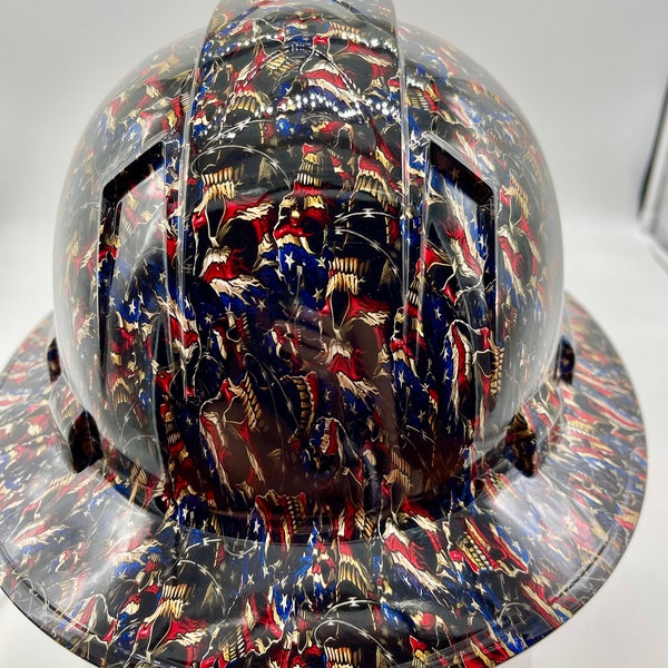 Custom Full Brim Hard Hat - Etsy
