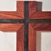 Cross Within - Interior Wooden Cross - Two-toned - Quirky Creations - Etsy