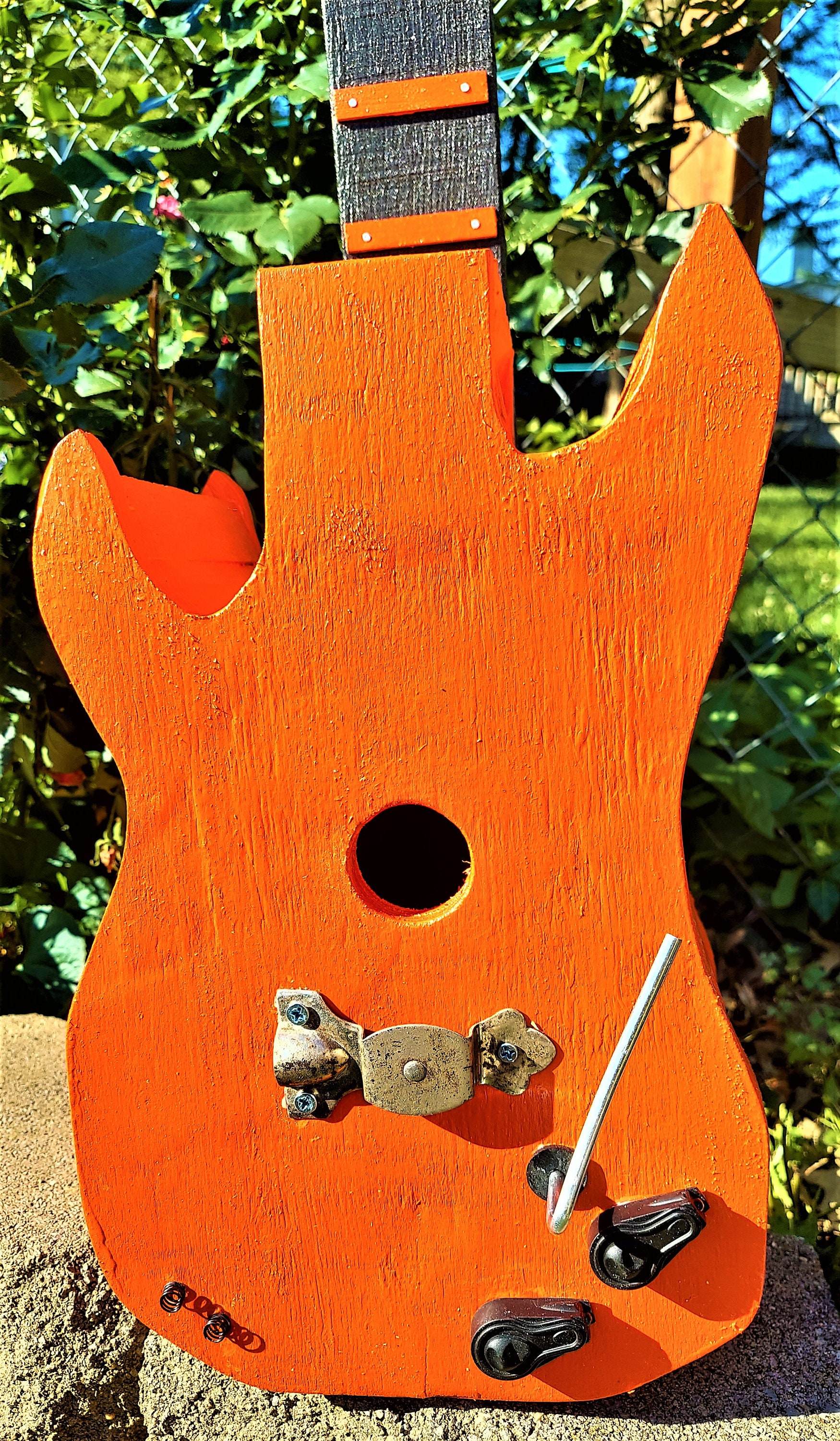 RED ROCKER Guitar Birdhouse Hand Crafted Quality Birdhouses - Etsy