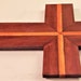 Cross Within - Interior Wooden Cross - Two-toned - Quirky Creations - Etsy