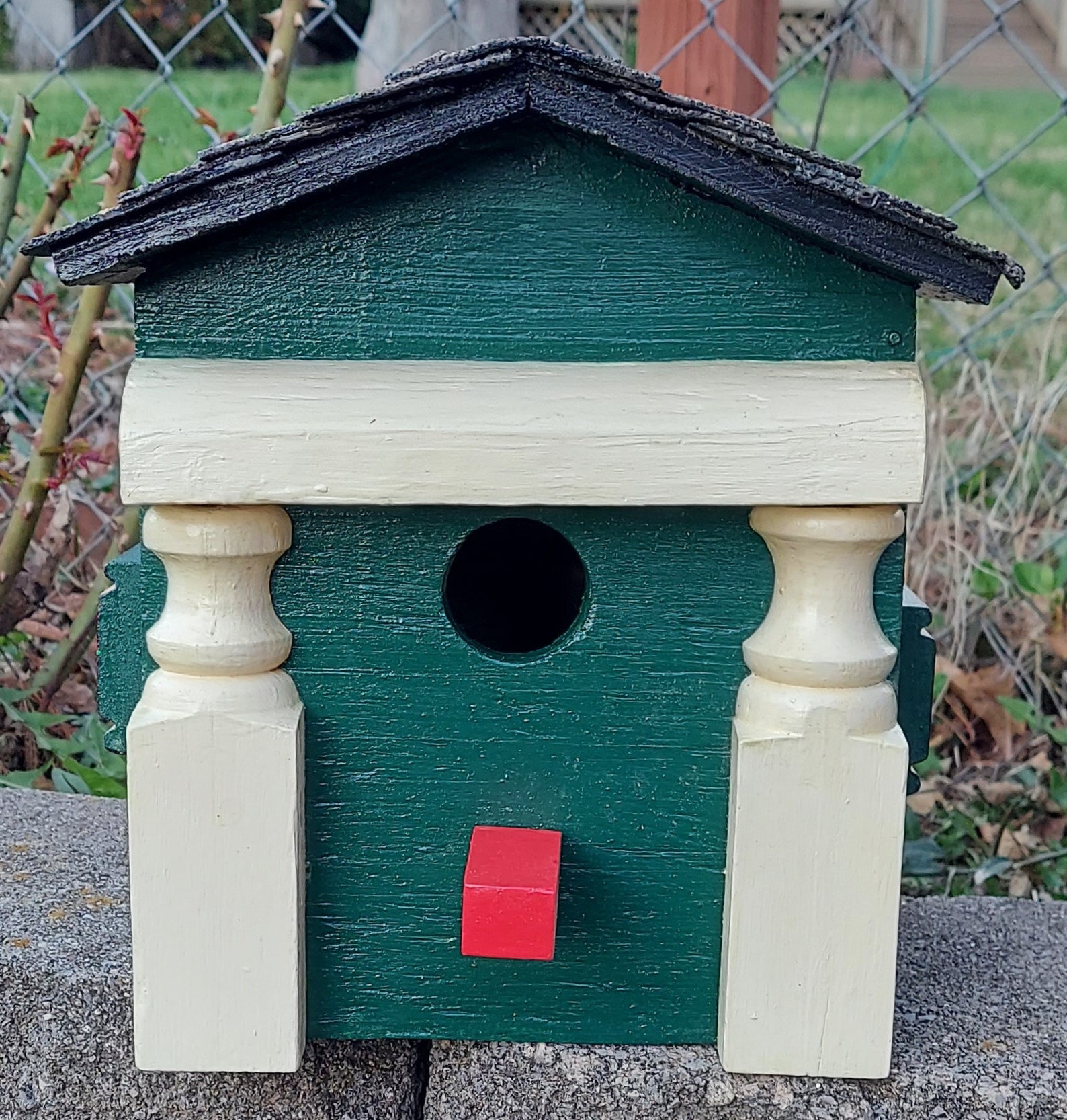 Colonial House Birdhouse - Hand Crafted Quality Birdhouses- Unique, Fun ...