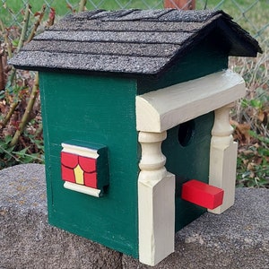 Colonial House Birdhouse - Hand Crafted Quality Birdhouses- Unique, Fun ...