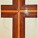 Cross Within - Interior Wooden Cross - Two-toned - Quirky Creations - Etsy