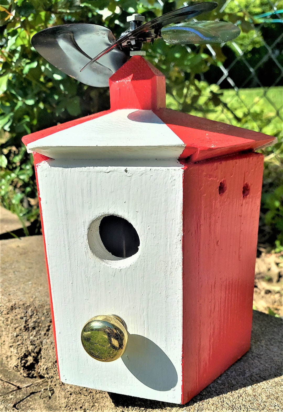 Circus Tent Propeller Birdhouse - Hand Crafted Quality Birdhouses ...